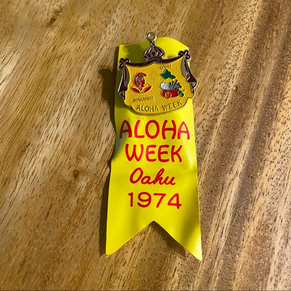 Aloha Week | Accents | Vintage Hawaii Island Festival Aloha Week Ribbon ...